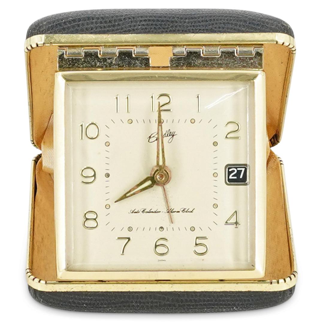 1960s Vintage Japanese Bradley Travel Alarm Clock