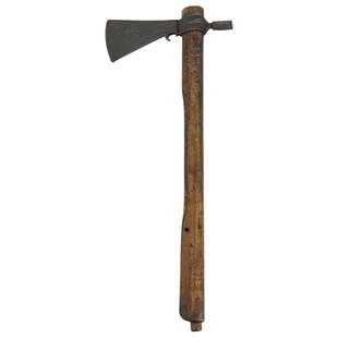 Antique Native American Tomahawk Peace Pipe