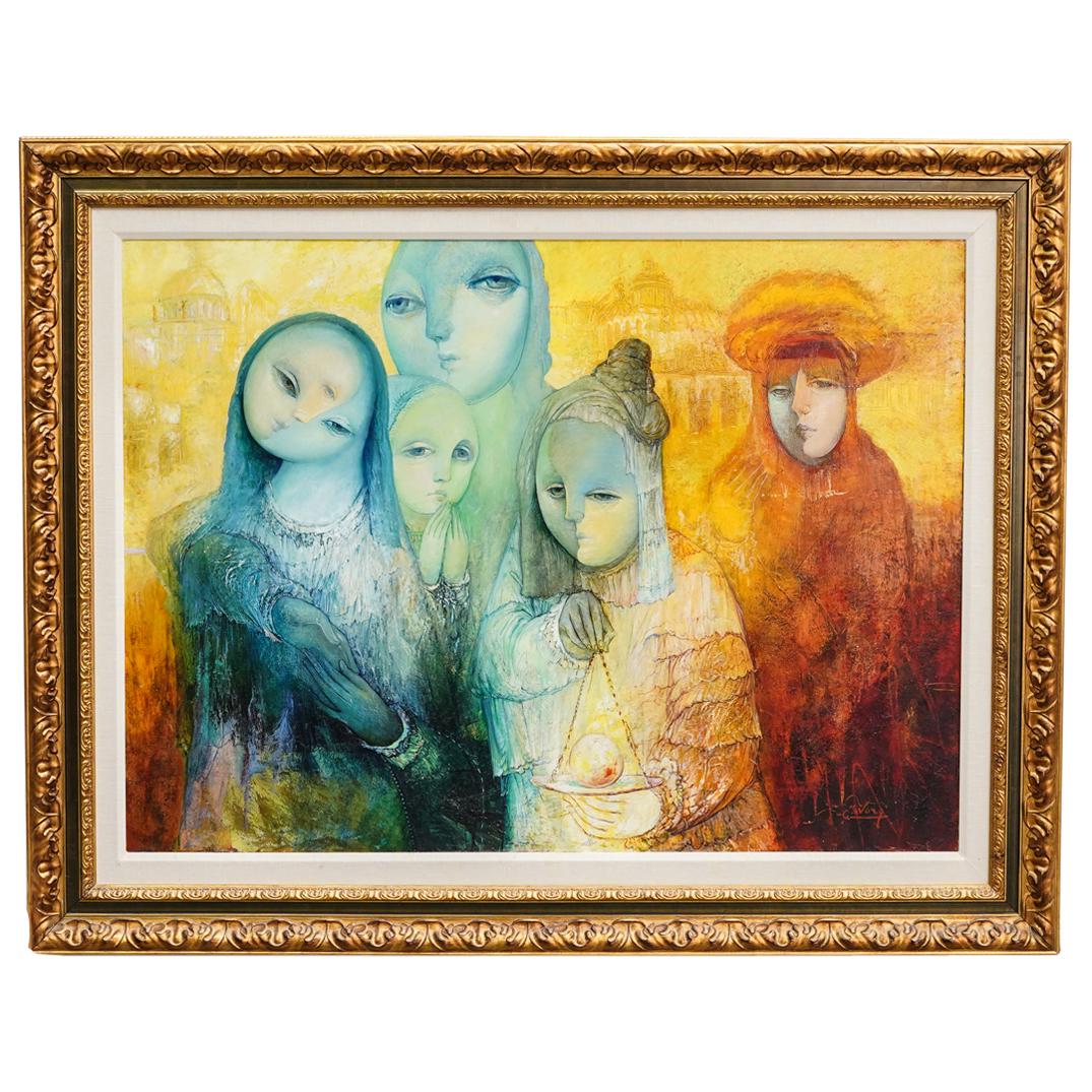 Gevorg Yeghiazarian Armenian (b.1963) "monument Of Faith" Painting