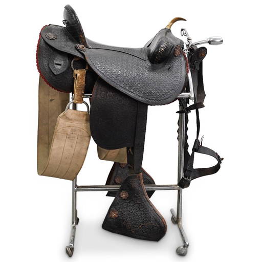 Classic Spaniard Custom Leather Saddle - Aug 09, 2022 | Akiba Antiques ...