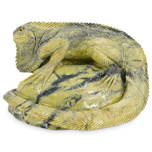 Carved Jasper Phallic Sculpture