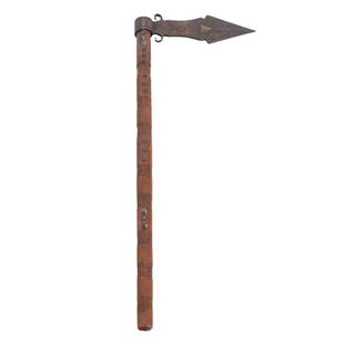 Native American Tomahawk Or War Stone Axe.