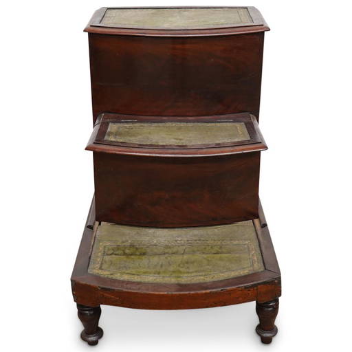 Antique Stair Step Side Table