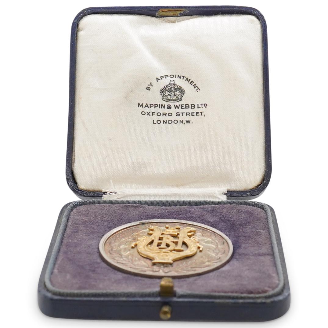 Mappin & Webb Sterling Silver Medal - Nov 15, 2022 | Akiba Galleries in FL