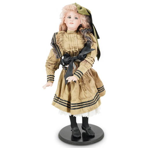 Jan Mclean "daisy" Original Porcelain Doll On Stand