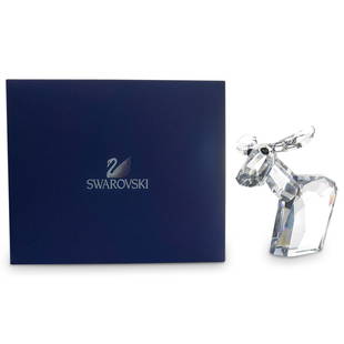 Swarovski Crystal Moose Figurine