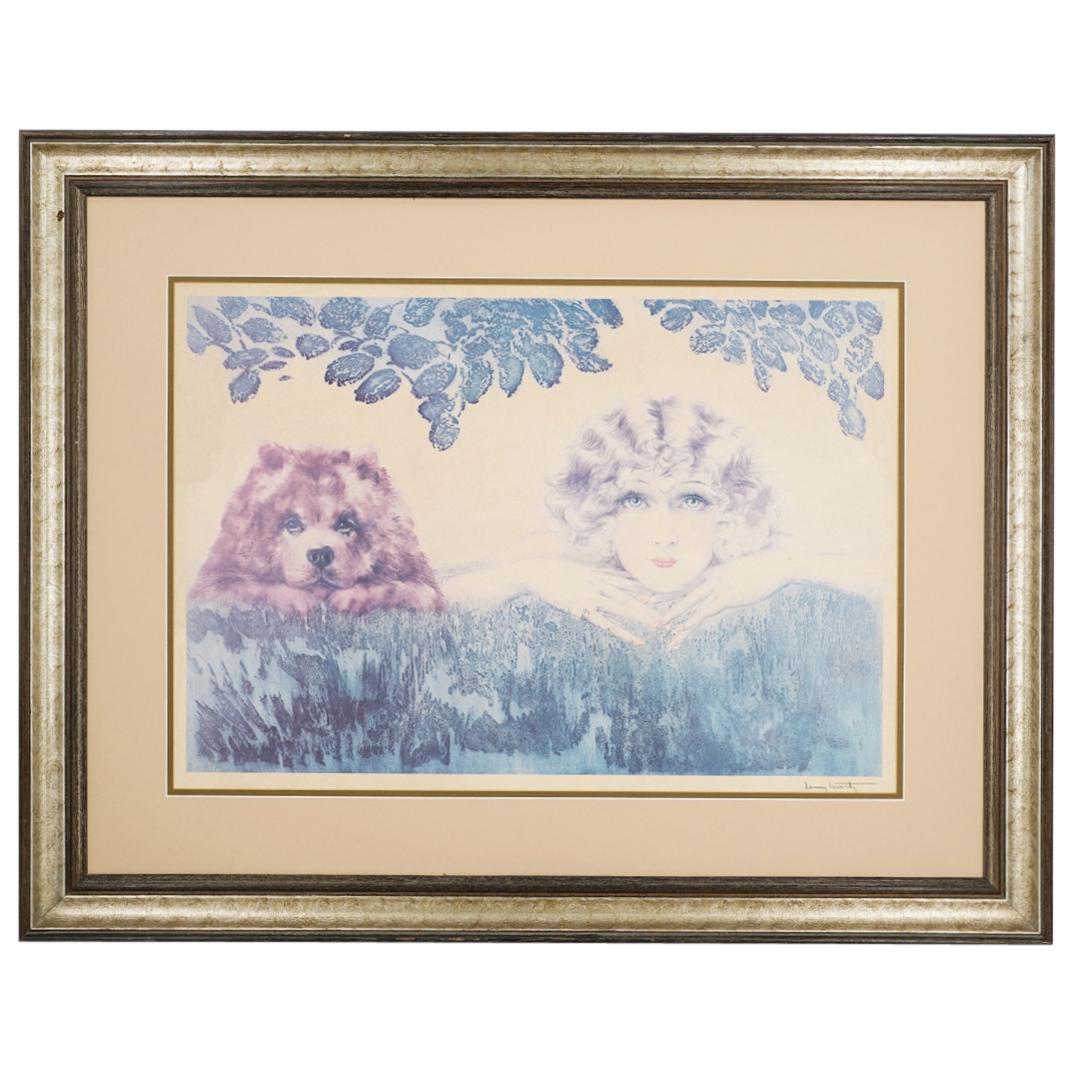 Louis Icart 1888 1950 Two Beauties Smoke Lithographs Nov 22 2022 Akiba Antiques In Fl