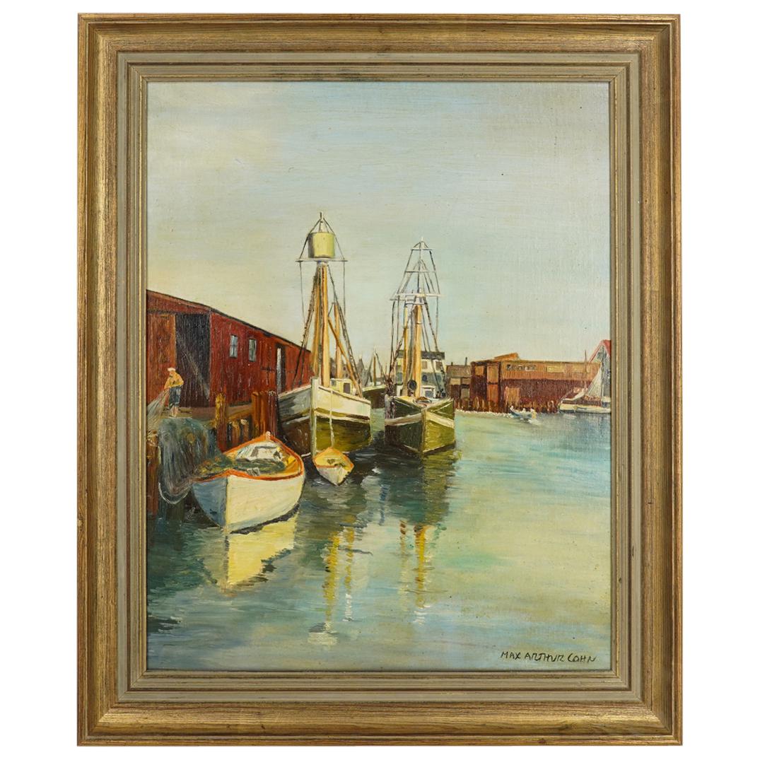 Max Arthur Cohn (1903 1998) Nautical Oil On Canvas