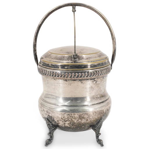 Prob. Lehman Brothers Silverware Corp Silver Plated Ice Bucket (#0173 ...