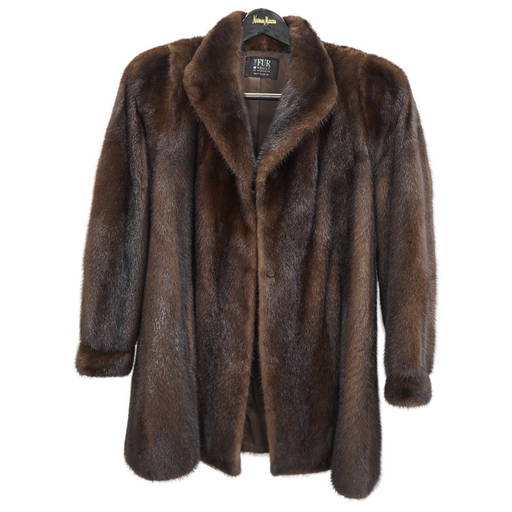 The Fur Vault Wisconsin Mink Fur Coat Jacket - Dec 20, 2022 | Akiba ...