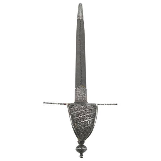 Antique Spanish Left Hand Dagger (main Gauche)