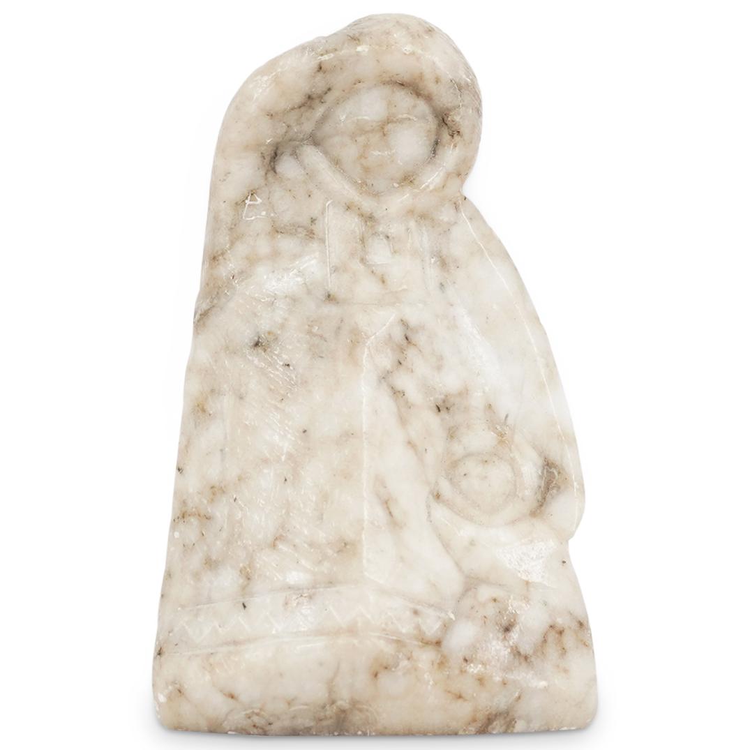 "mother & Child" Inuit Eskimo Sculpture Figurine