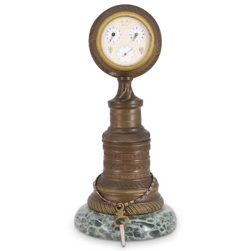 Vintage Dual TIme Desk Clock (#0472) on Jan 10, 2023 | Akiba Antiques in FL