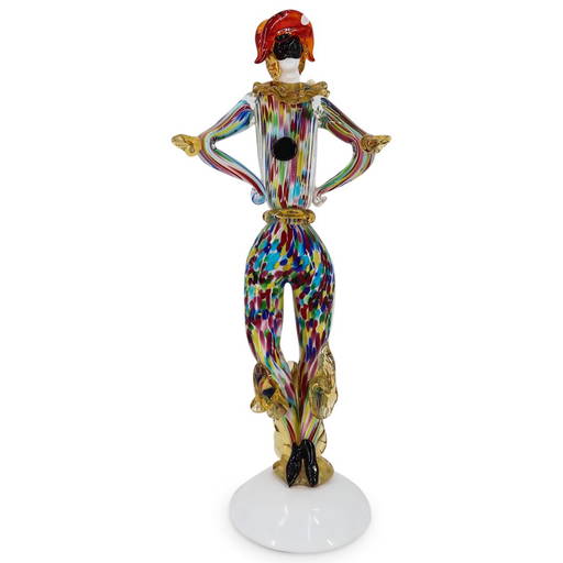 Vintage Murano Glass Jester Figurine