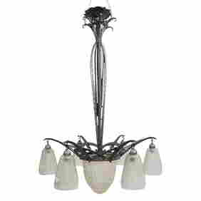 BIDDLE GAUMER ARTS & CRAFTS IRON CHANDELIER - Nov 17, 2013 ...