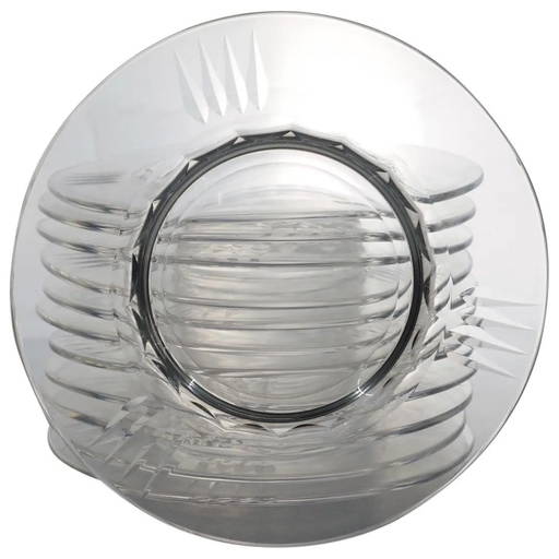 (12 Pc) Val St. Lambert Crystal "nestor Hamlet" Plates