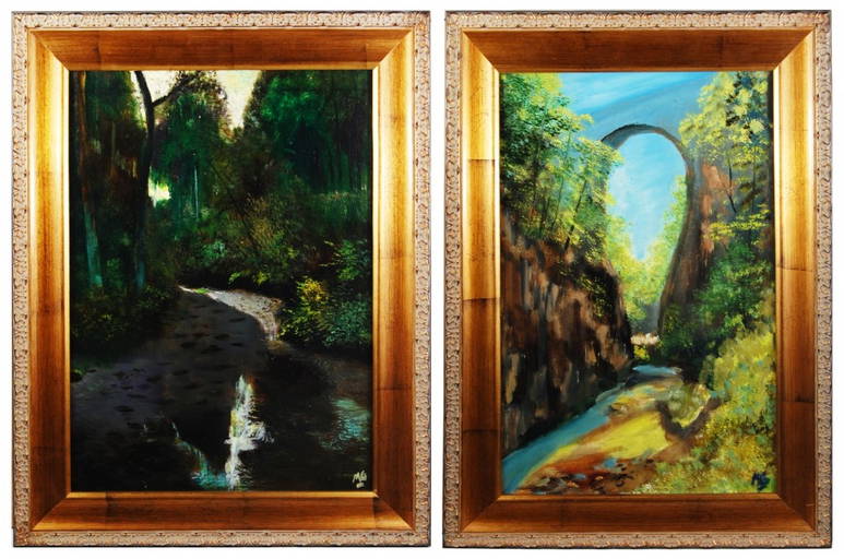 Pair Of Marc Olivier Gregoire (1906 1996) Paintings
