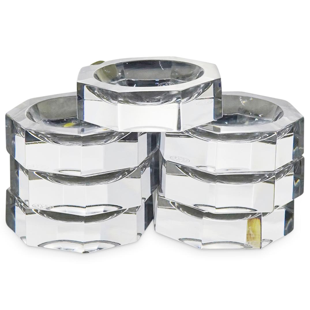(7 Pc) Baccarat Octagonal Faceted Salt Cellar Set - Mar 28, 2023 ...