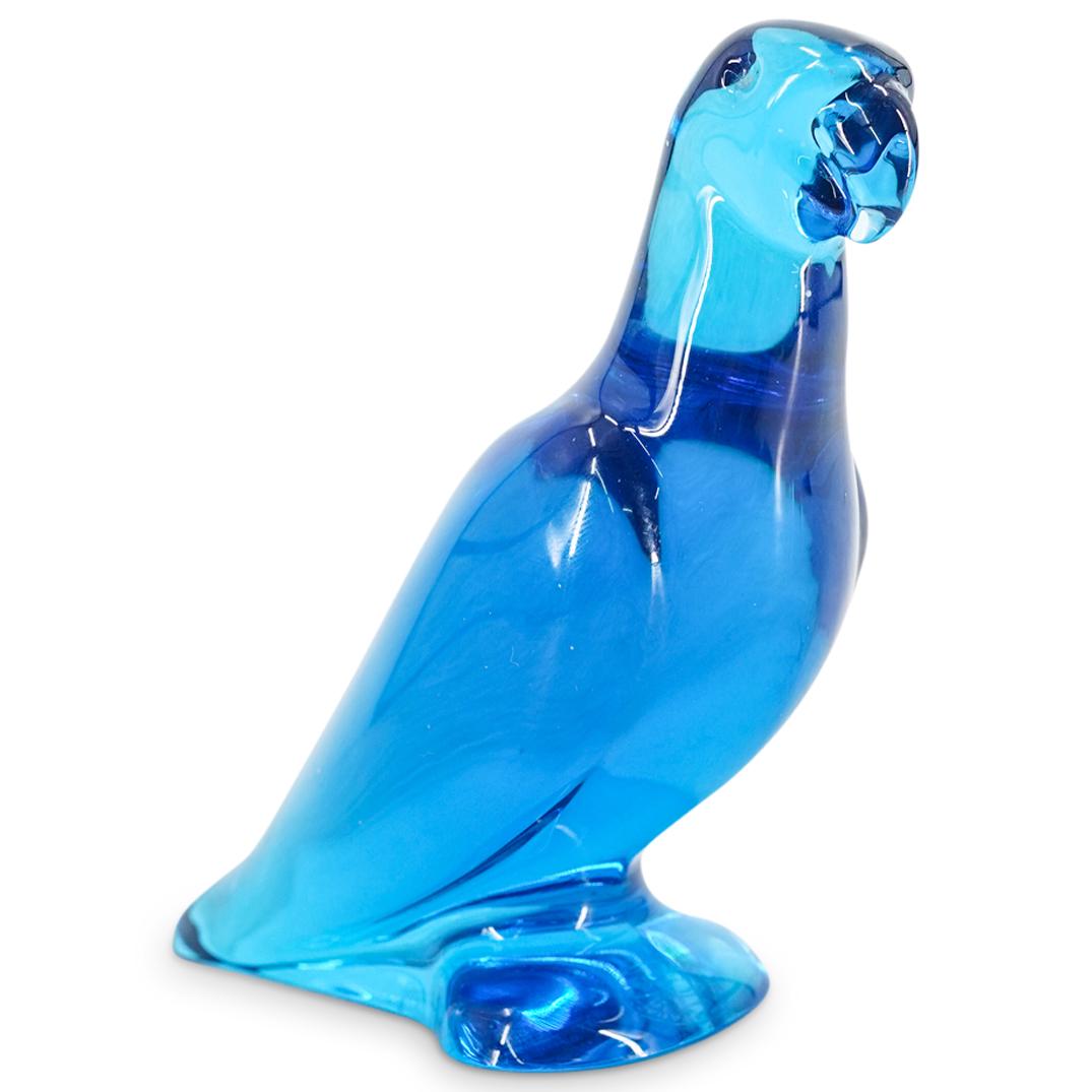 Baccarat Crystal "parrot" Figurine