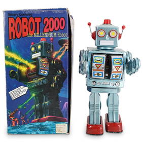 MARX BIG LOO ROBOT w/ BOX - Jan 29, 2022 | Milestone Auctions in OH