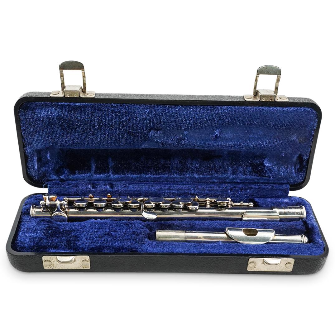 Vintage Armstrong Elkhart Silver Plated Piccolo