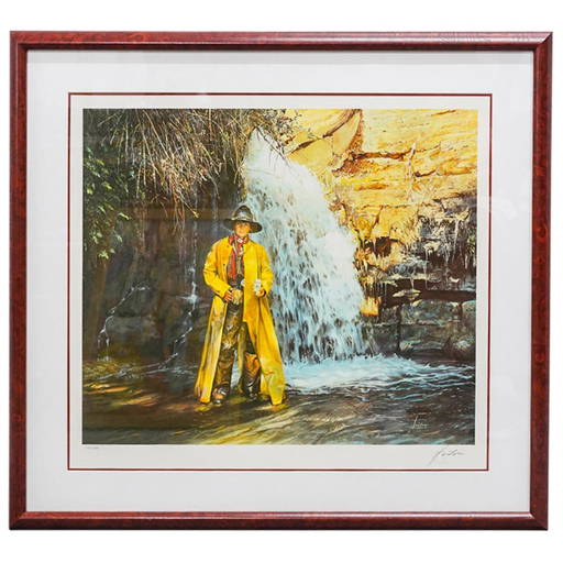 Gordon Snidow (b. 1936) "the Rocky Mountain Legend" Litho