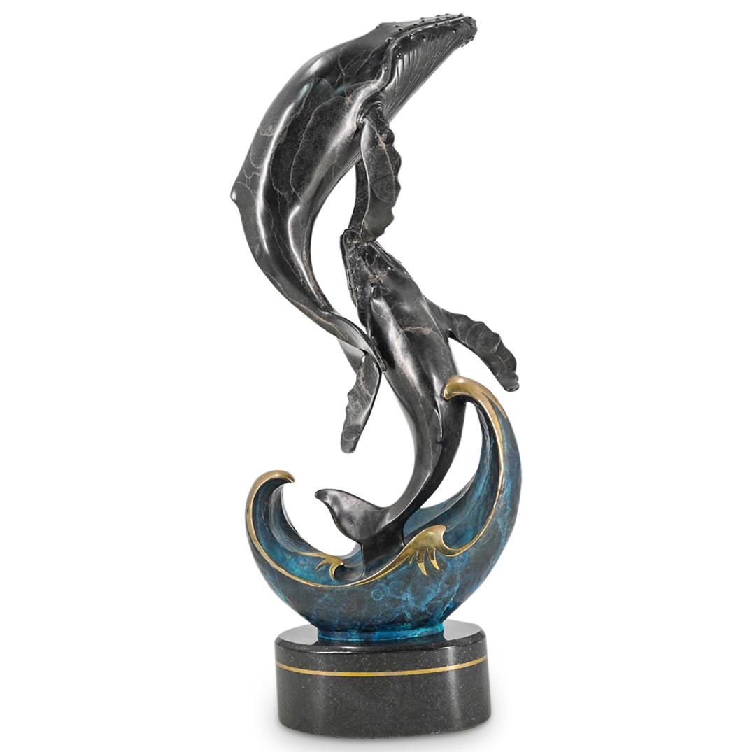 Jacques & Mary Regat (alaska) Humpback Whale Bronze