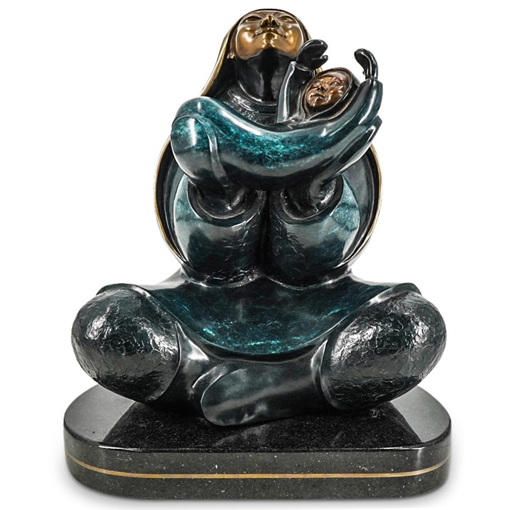 Jacques & Mary Regat (alaska) Mother & Child Bronze