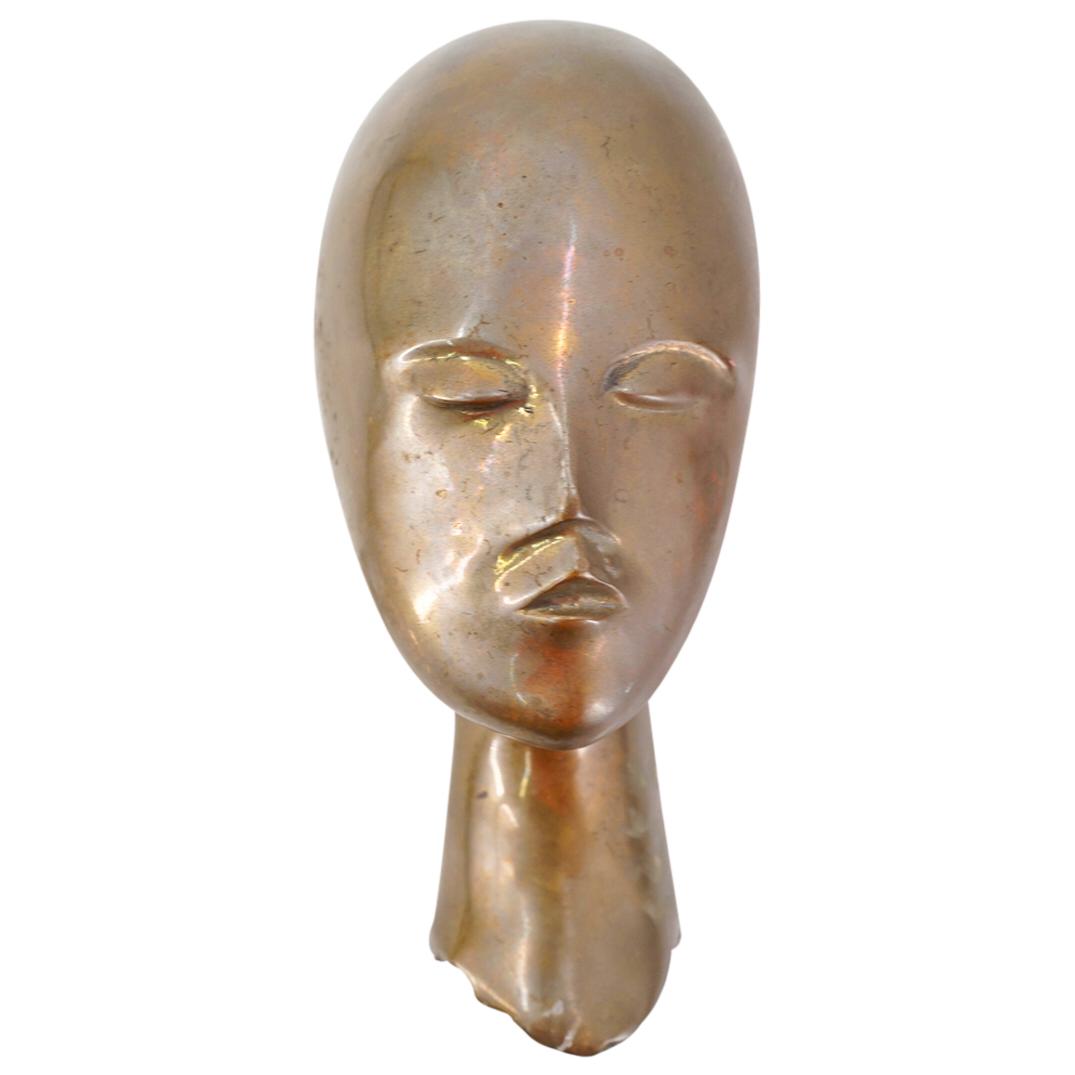 Ronald Goodman (20th Cent.) Bust Sculpture Auction