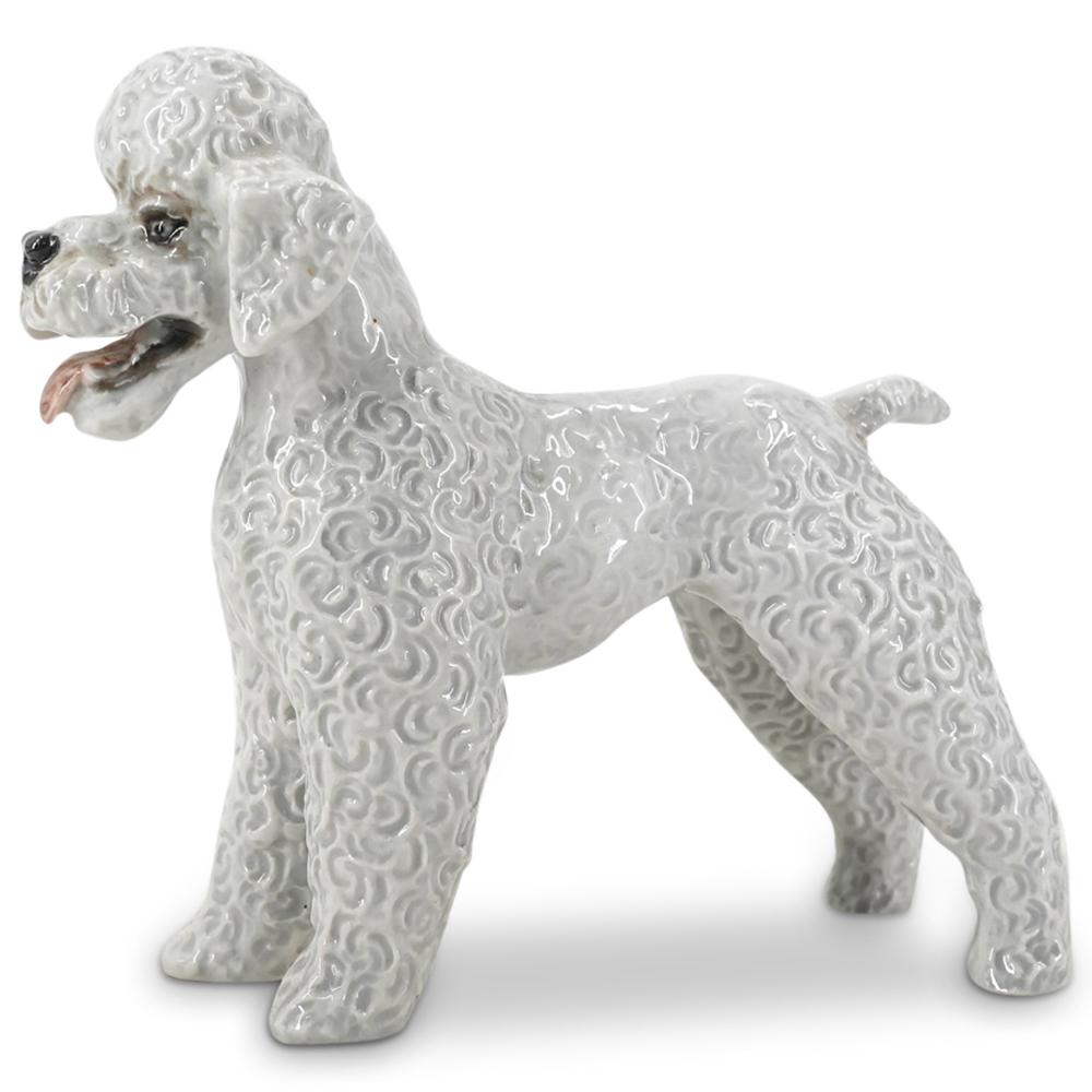 Rosenthal Porcelain "poodle Dog" Figurine Auction