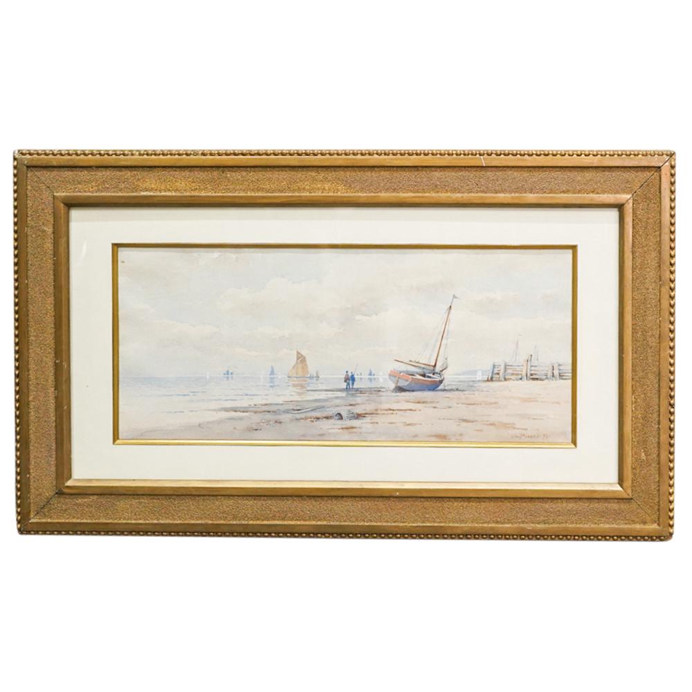 William Frederick Paskell (1866-1951) Watercolor On Paper Painting Auction