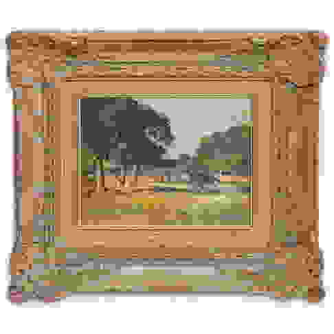 Charles Lefevre (french, 1813) Oil Painting Auction