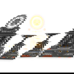 Antique Ansonia Clock Featuring William Shakespeare