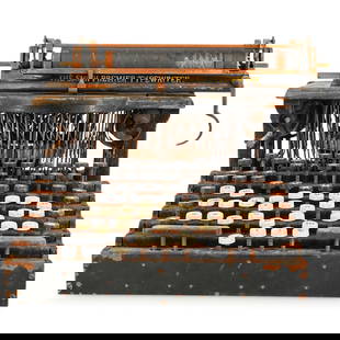 Smith Premier No.1 Antique Typewriter