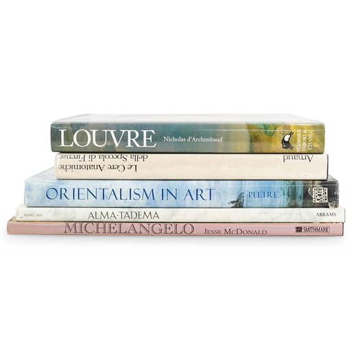 (5 Pc) Designer Coffee Table Book Collection