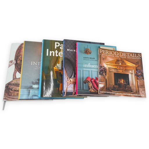 (6 Pc) Interior Design Coffee Table Book Collection