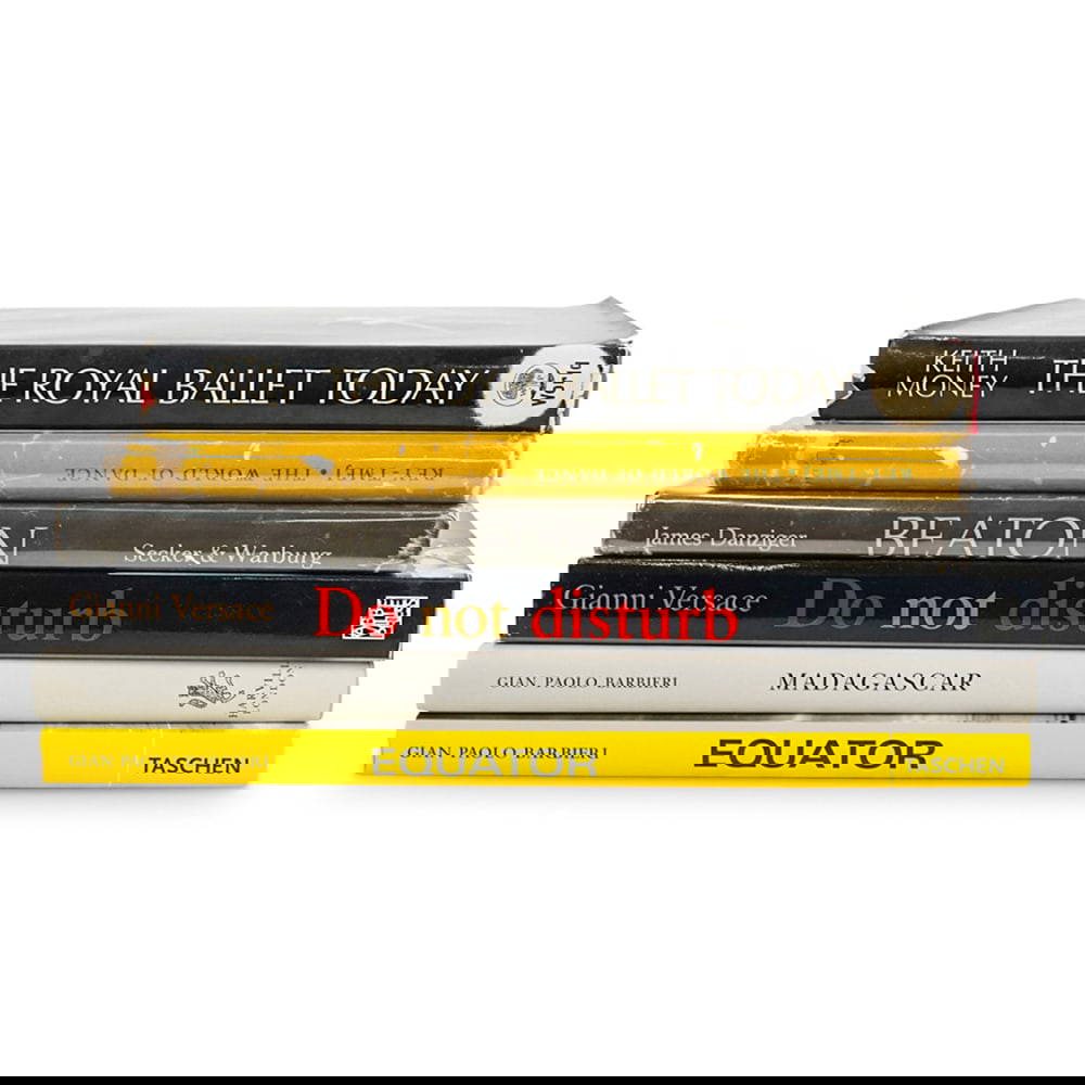 (6 Pc) Designer Coffee Table Book Collection Auction