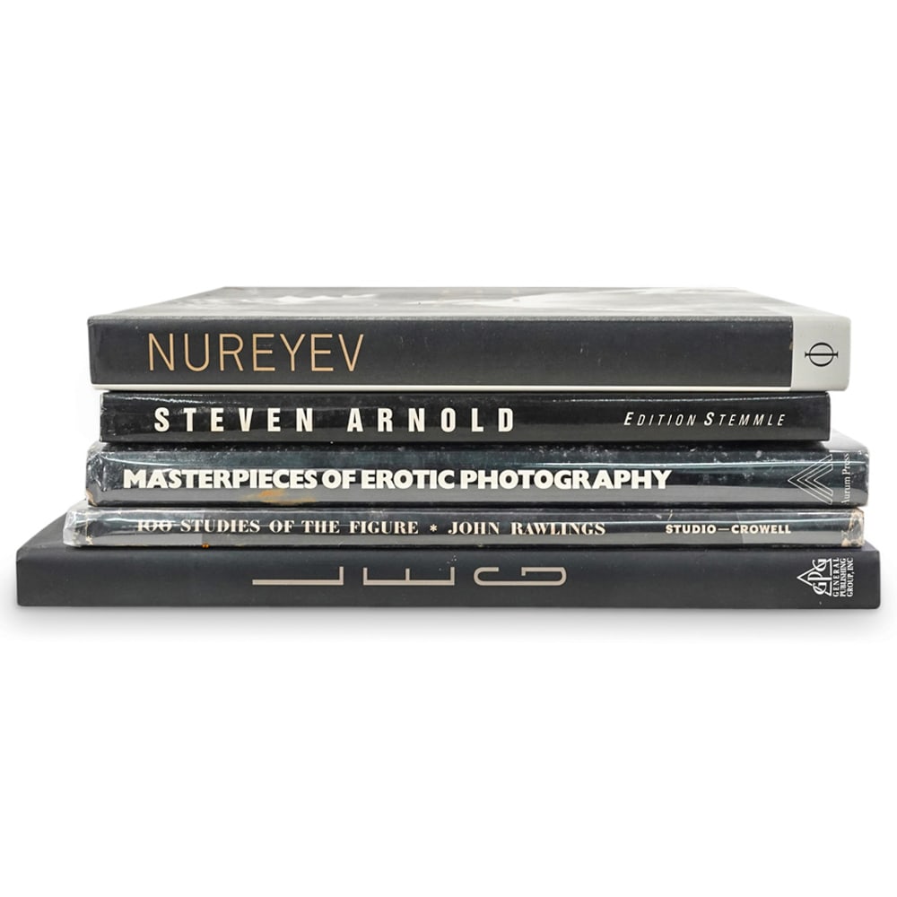 (5 Pc) Assorted Coffee Table Book Collection Auction