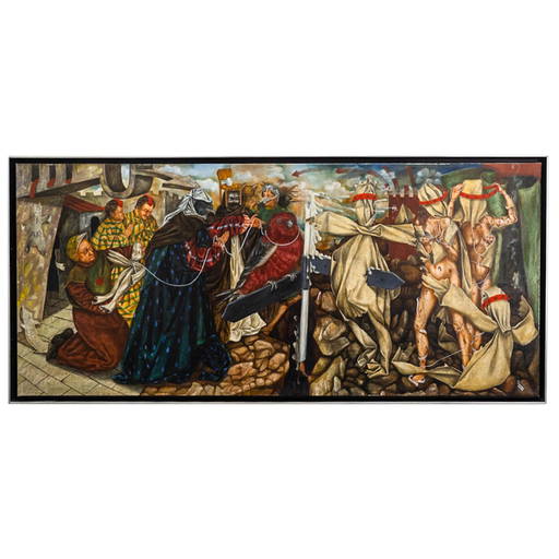 Eduardo Torassa (argentinian, B. 1955) "la Bisagra" Ooc