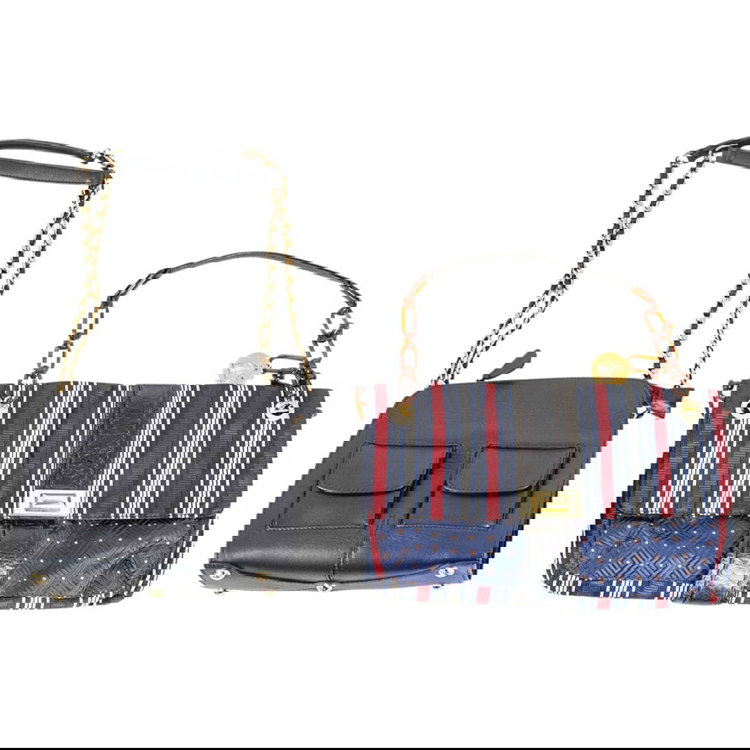 (2pc) Stuart Weitzman & Lanvin Paris Handbags Auction