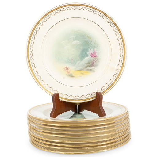 (10 Pc) Davis Collamore & Co. Ltd. Plate Set