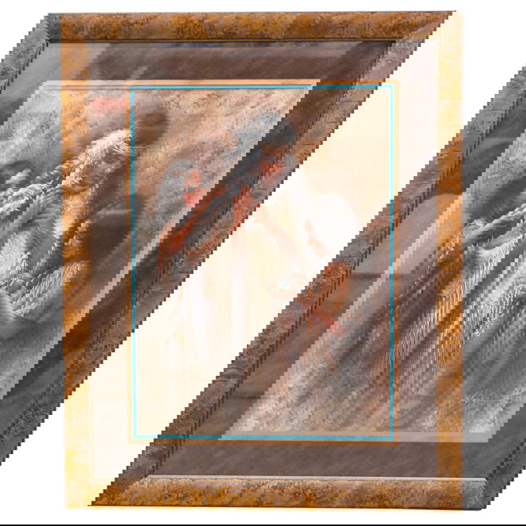 Lee Bogle "the Bridal Party" Limited Lithograph Auction