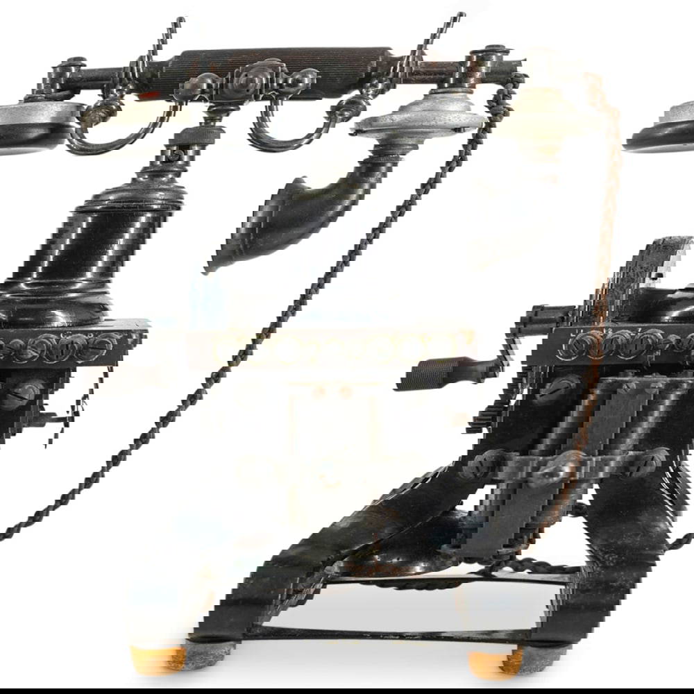 Antique Ericsson Eiffel Tower Skeleton Telephone Auction