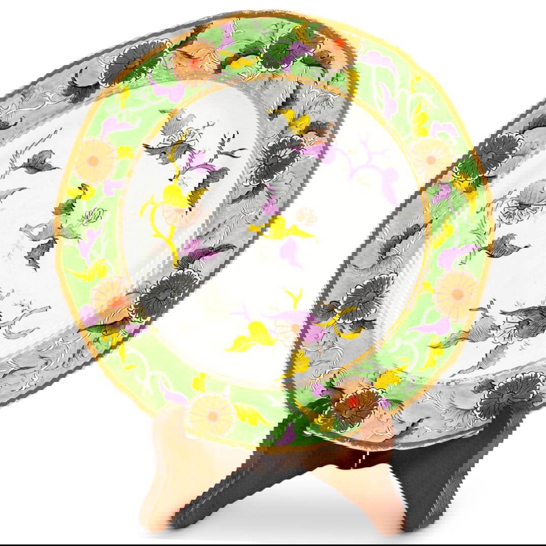 19th Century Spode Porcelain Plate Auction