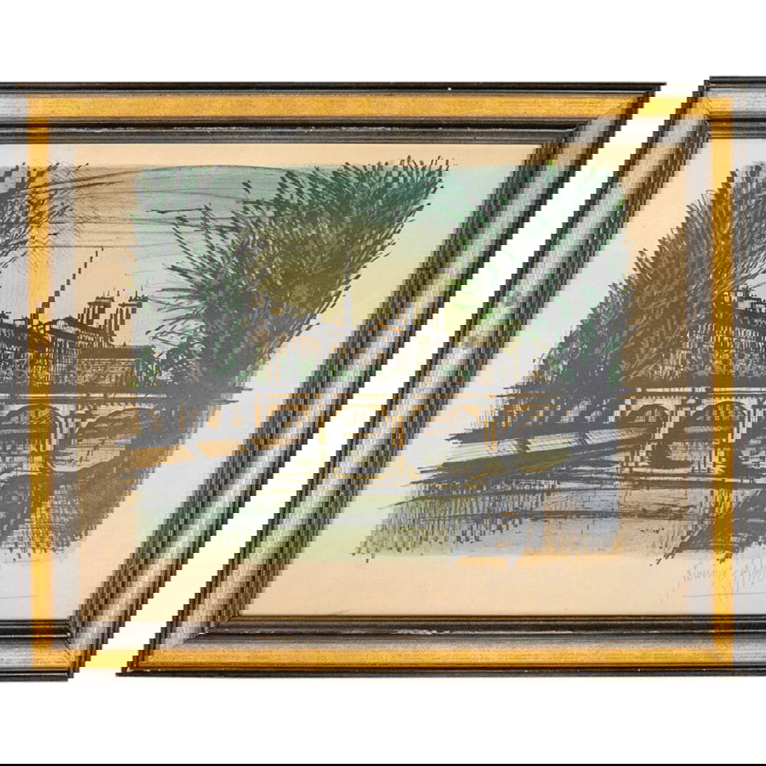 Bernard Buffet (1928-1999) Pencil Signed Lithograph Auction