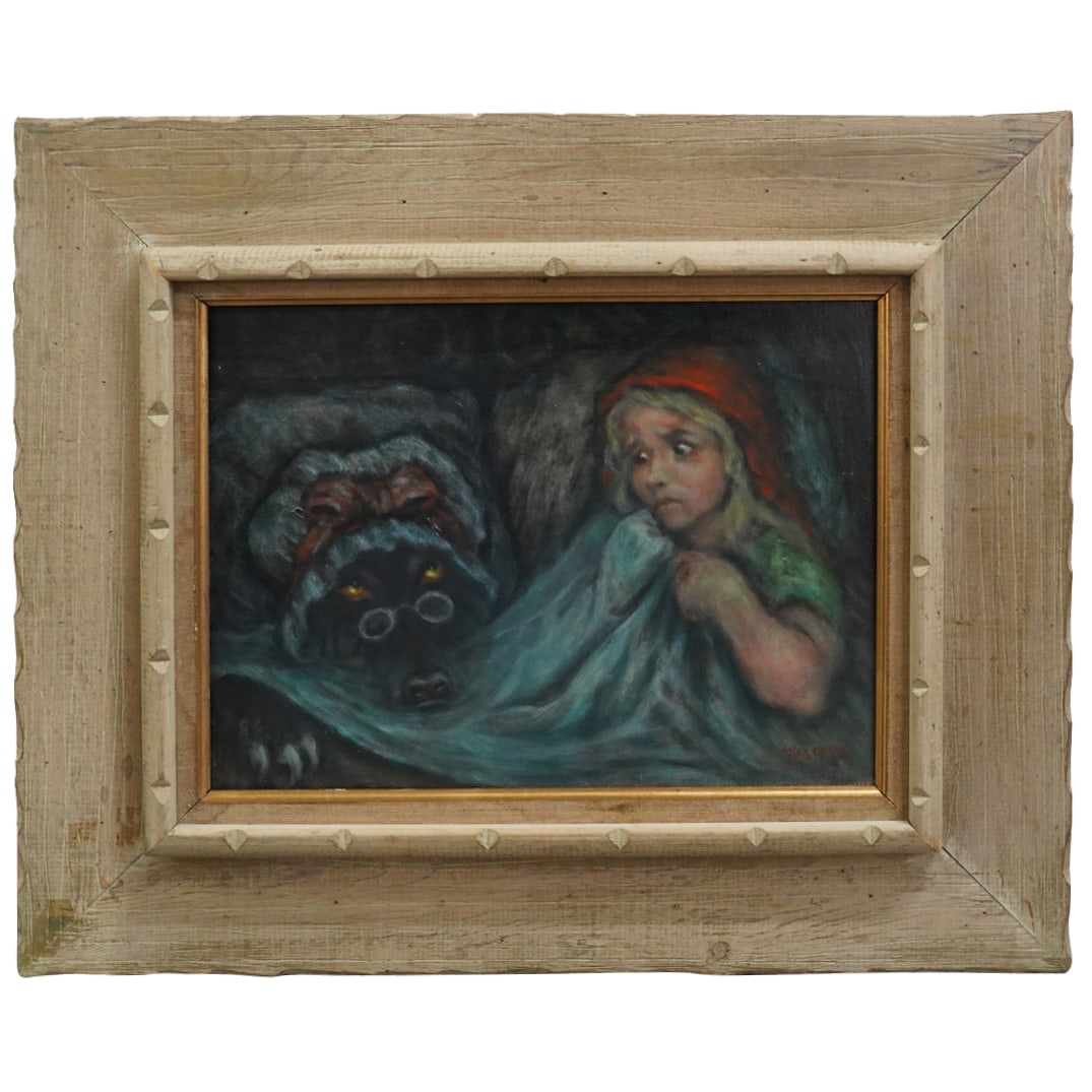 Vida Gabor (hungarian, 1937-2007) Oil On Canvas Painting Auction