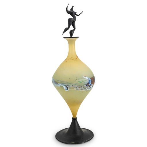 Shane Fero (american, 1953) Art Glass "spirit Vessel" Decanter