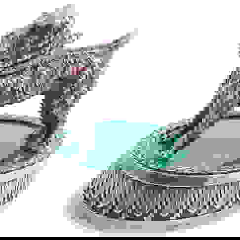 Vintage Russian Imperial Era Silver Enamel Dog Paperweight Auction