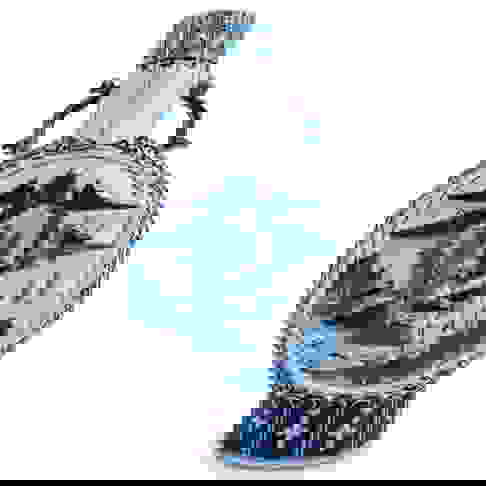 Antique Chinese Blue & White Porcelain Moon Flask Auction