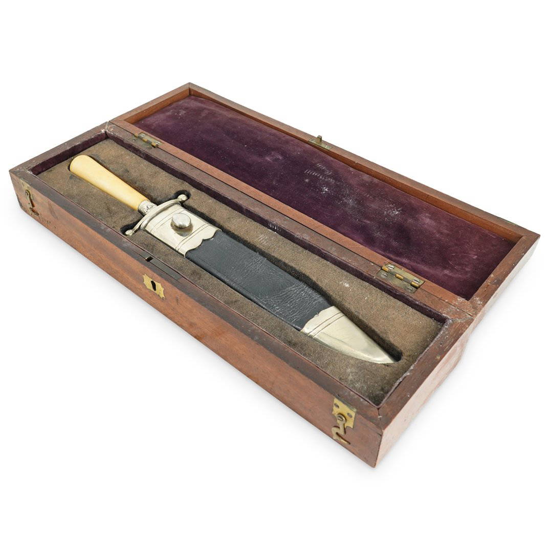 Antique English Sheffield Bowie Knife Auction